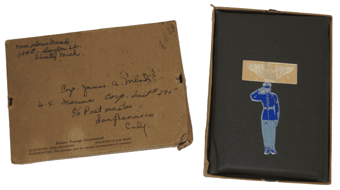 KIT V-MAIL USMC CORP JAMES MEAD WIA - Thevictorypx